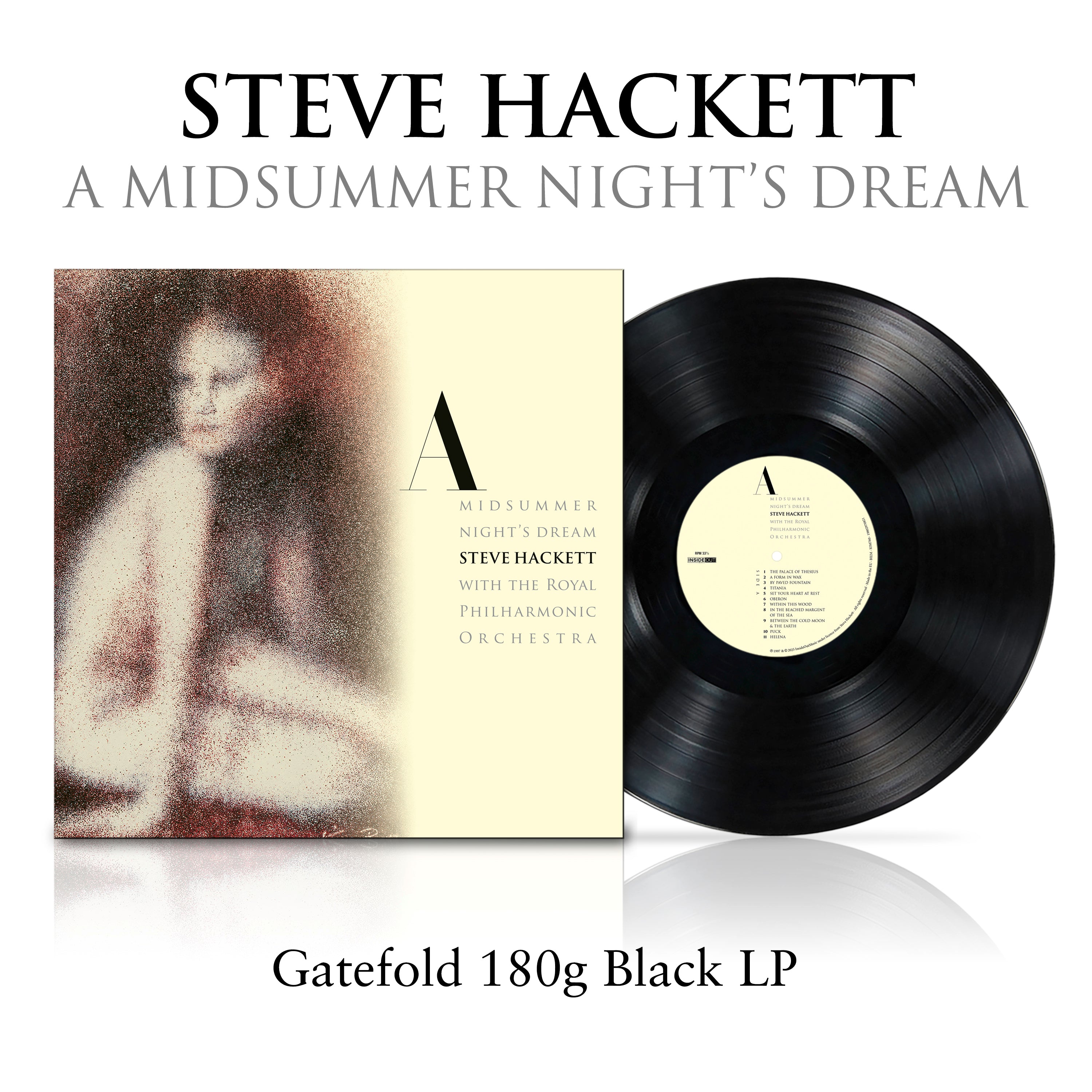 Steve Hackett - A Midsummer Night's Dream (2025 Reissue) – Real Groove Records